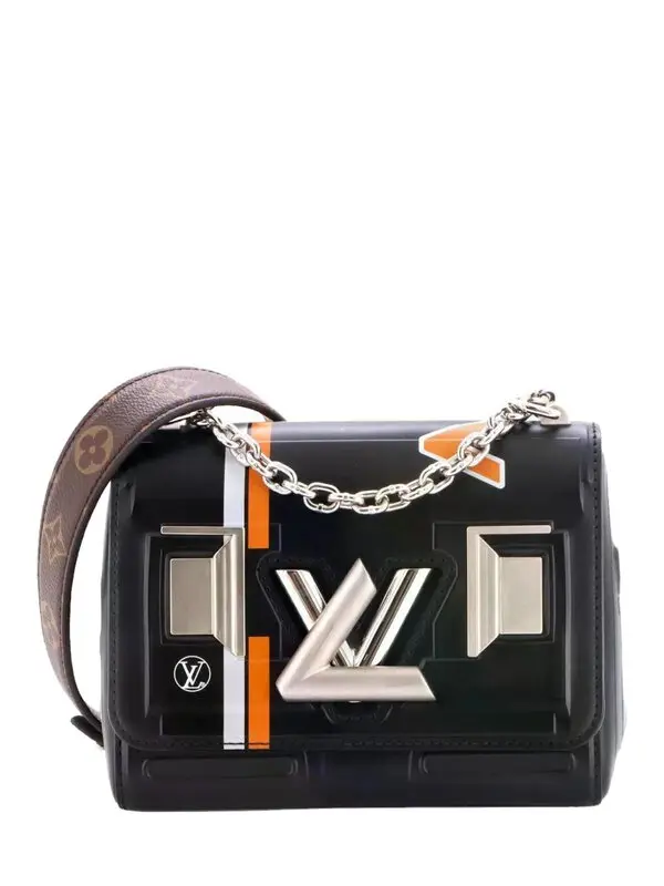 LOUIS VUITTON Limited Edition Embossed Epi Space Leather Pm Shoulder Bag - Black
