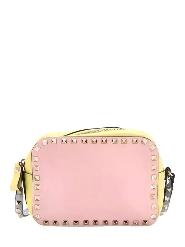 Valentino Garavani Rockstud Camera Leather Crossbody Bag - Multicolour