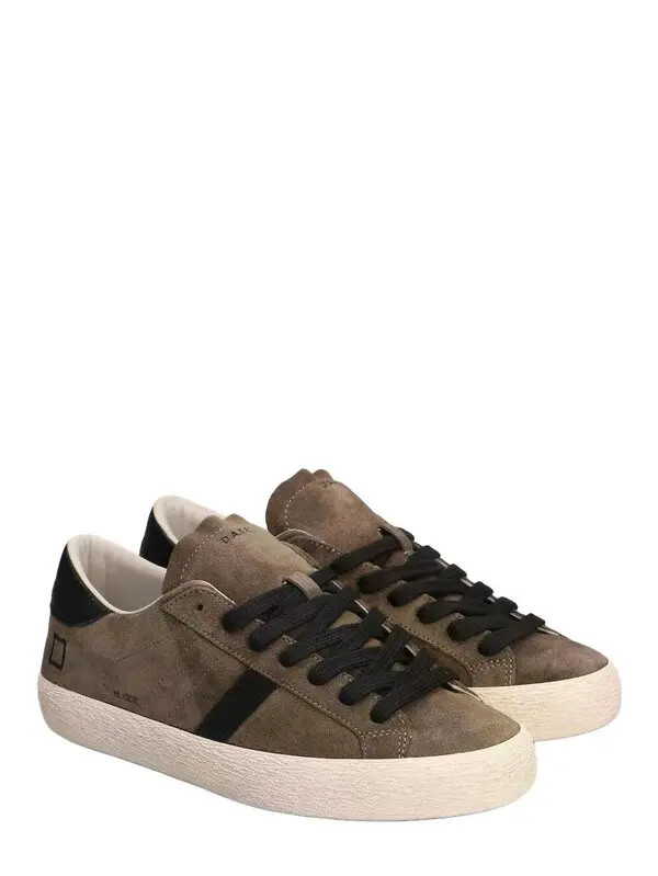 D.a.t.e. Hill Low Suede Sneakers - Brown