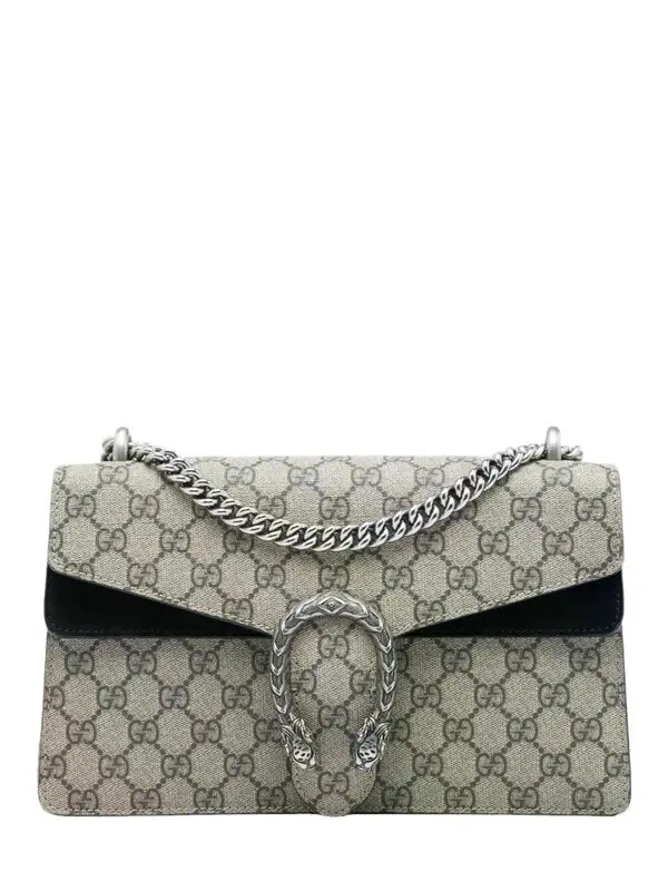 Gucci 2016-2026 Medium Gg Supreme Dionysus Shoulder Bag - Neutrals