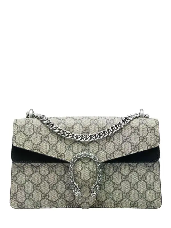 Gucci Gg Supreme Dionysis Shoulder Bag - Neutrals