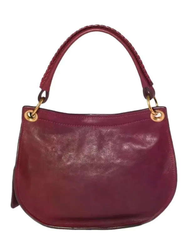 Miu Miu Rendez-vous Nappa Leather Bag - Red