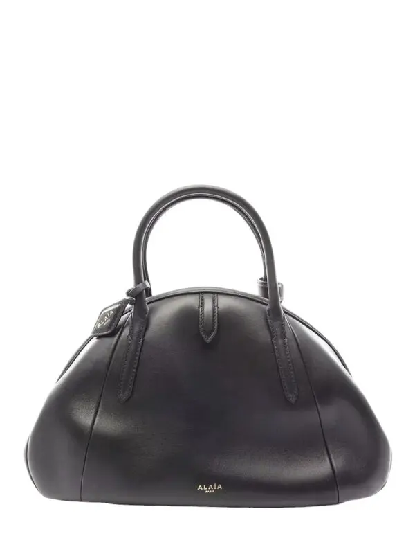 Alaïa Perth Leather Tote Bag - Black