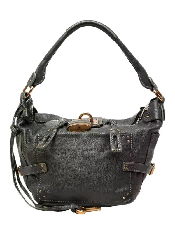 Chloé 2006 Leather Paddington Shoulder Bag - Grey