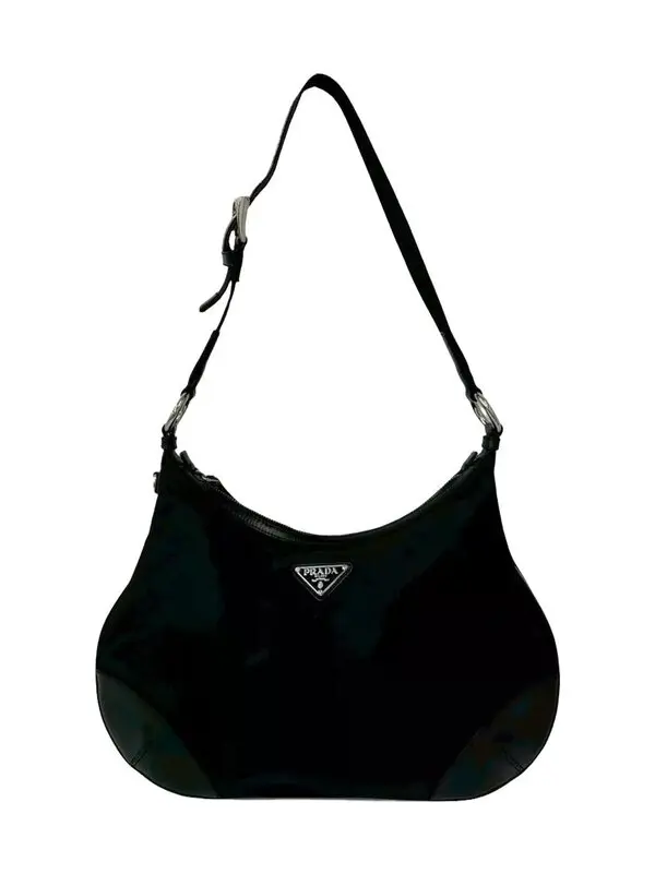 Prada Tessuto Shoulder Bag - Black