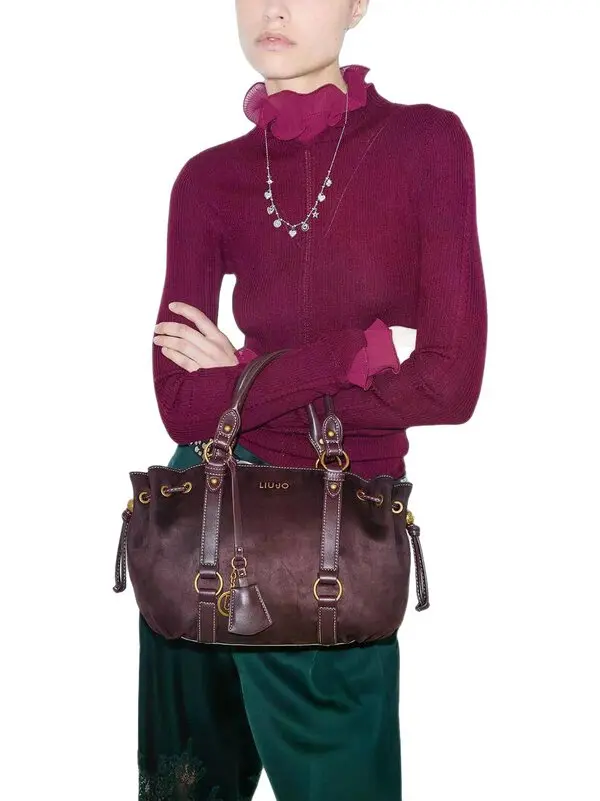 Liu Jo Small Logo-plaque Tote Bag - Red