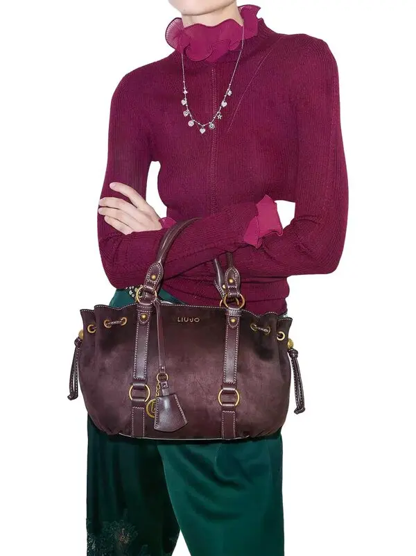 Liu Jo Small Logo-plaque Tote Bag - Red