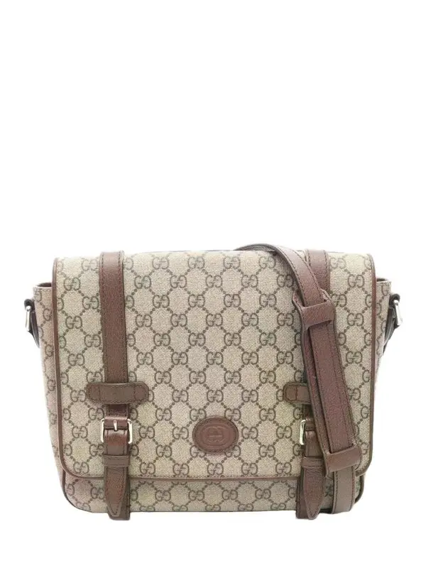 Gucci 2010s Gg Supreme Messenger Bag - Neutrals