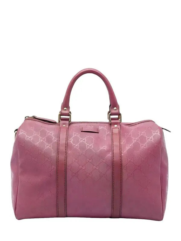 Gucci Medium Gg Imprimé Joy Boston Bag - Pink