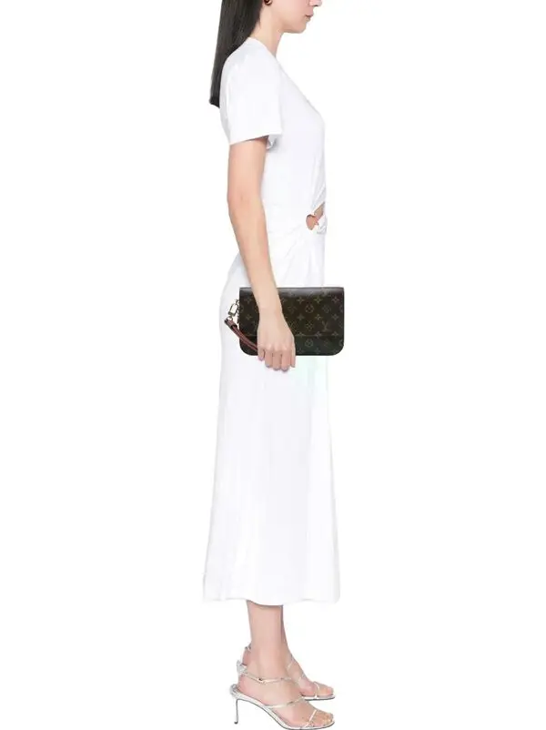 LOUIS VUITTON 2012 Monogram Orsay Clutch Bag - Brown