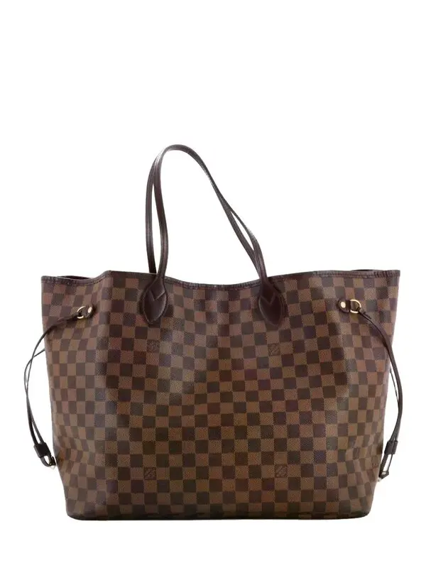 LOUIS VUITTON Neverfull Damier Gm Tote Bag - Brown
