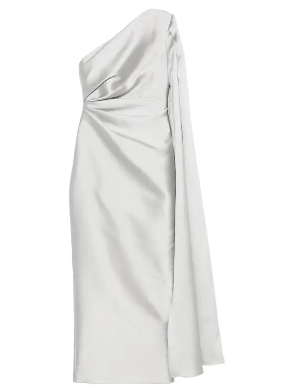 Solace London Veya Maxi Dress - Silver