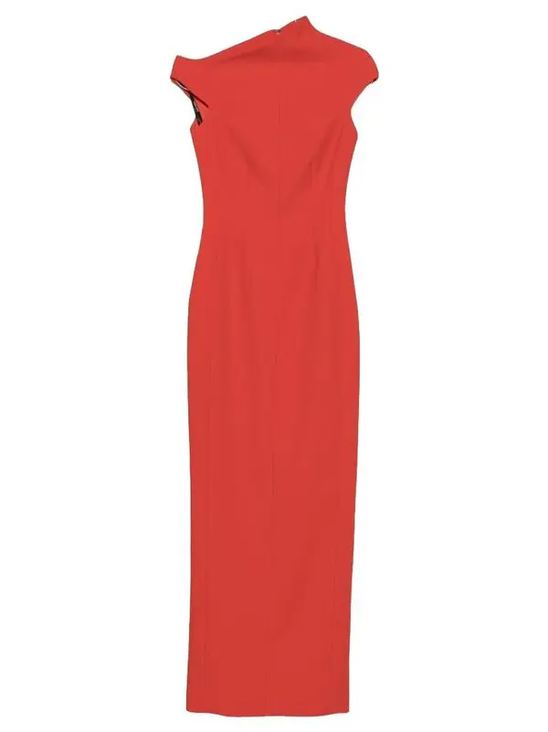 Solace London Arion Maxi Dress - Red
