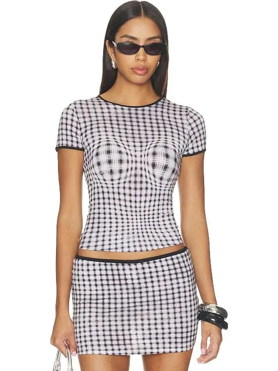 Miaou Mini Tee In . Also - Black