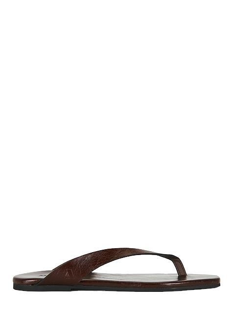 ALOHAS Ola Leather Sandal - Chocolate