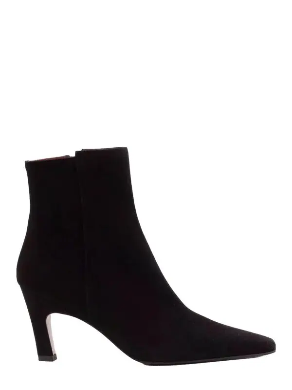 FESTA MILANO Yanira Suede Ankle Boots - Black
