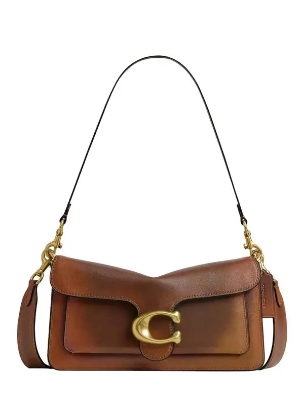 COACH Tabby Bhoulder Bag 26 In Loved Leather - Brown