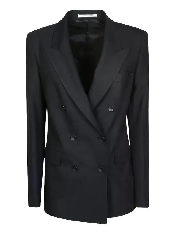 Tagliatore Double-breasted Parigi Blazer - Black