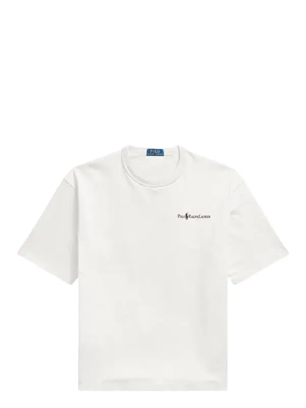 Polo Ralph Lauren Pony-embroidered T-shirt - Neutrals