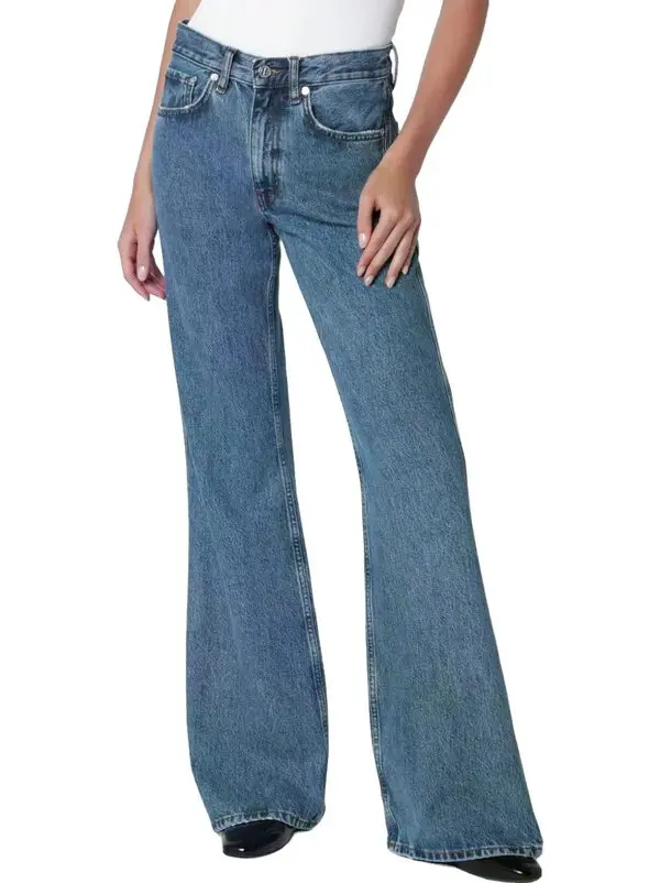 ANINE BING Wyatt Jeans - Blue