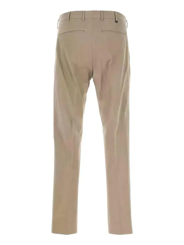 PT TORINO Tailored Trousers With Zip Fastening - Neutrals