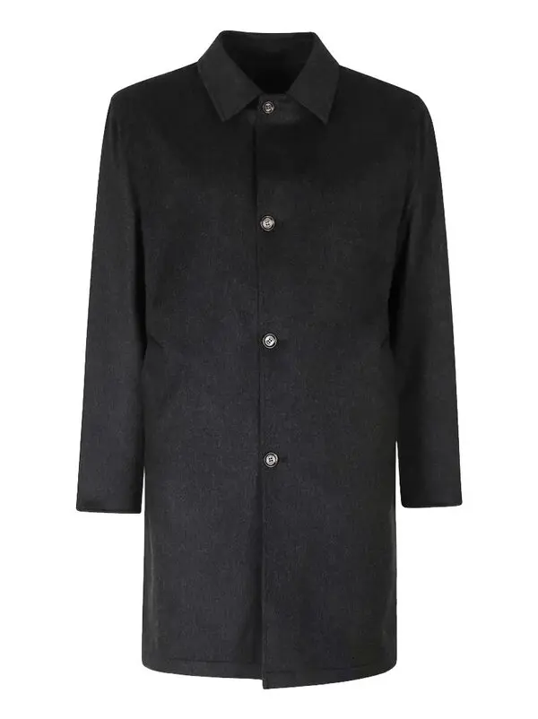 KIRED Reversible Button-fastening Coat - Grey