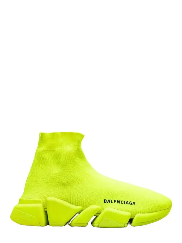 Balenciaga Speed 2.0 Knit Sneakers - Yellow
