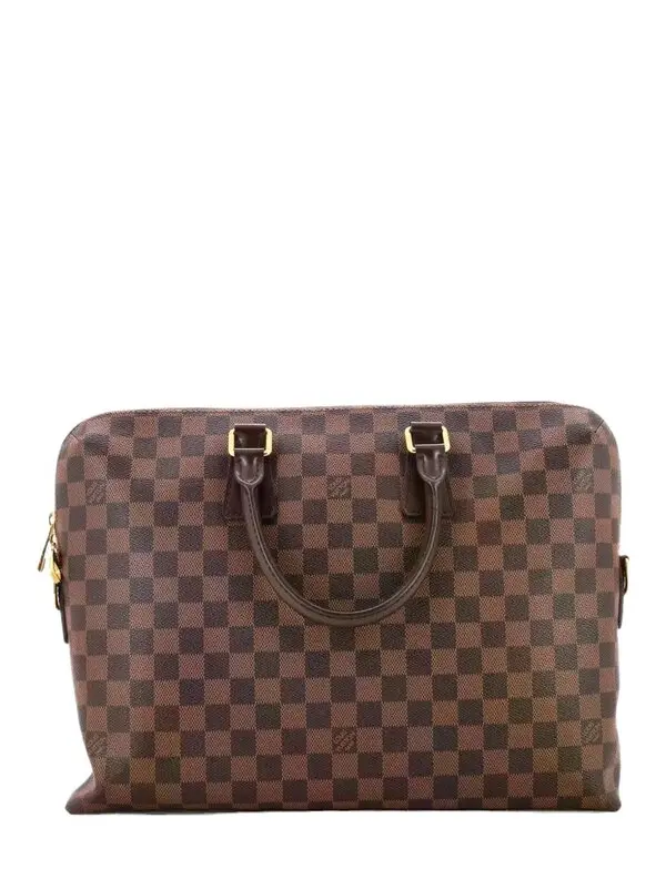 LOUIS VUITTON Porte-documents Jour Bag Damier Business Bag - Brown