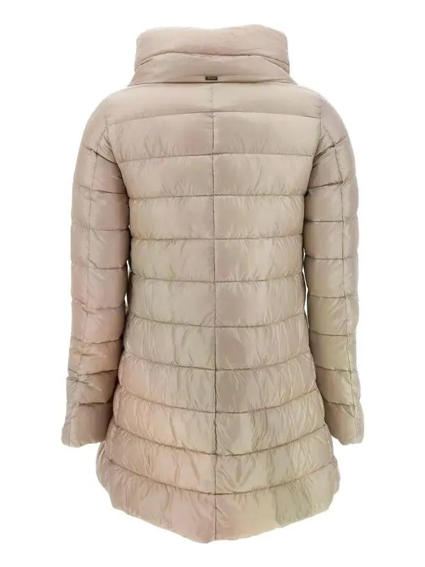 Herno Amelia Quilted Down Coat - Neutrals