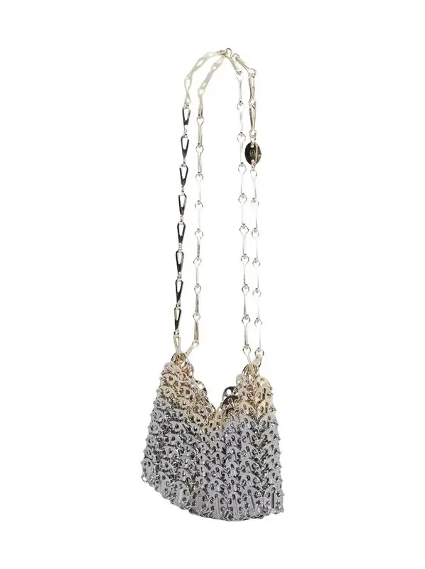 Rabanne Nano Skyline Shoulder Bag - Silver