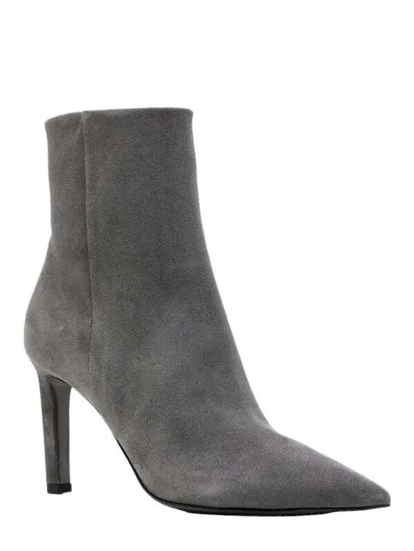 JIMMY CHOO Frankie Stiletto Heel Ankle Boots - Grey