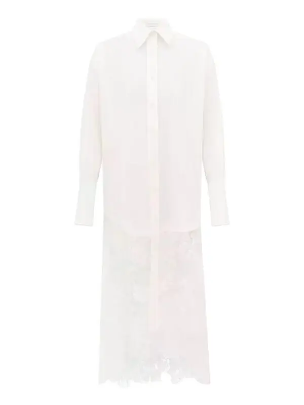 Zimmermann Valiant Lace Tunic Shirt - White