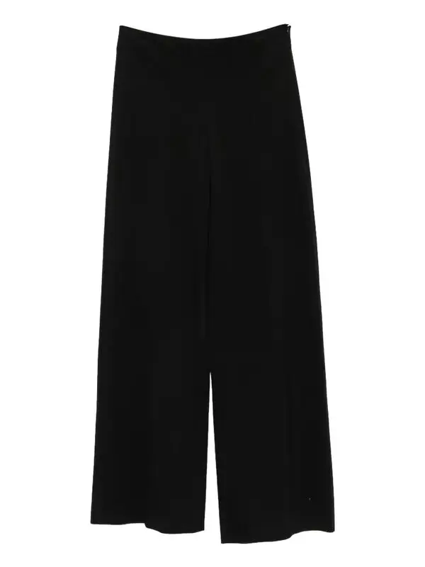 DRYKORN Zip-fastening Wide-leg Trousers - Black