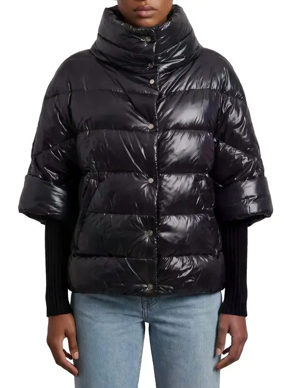 Herno Quilted-puffer Jacket - Black