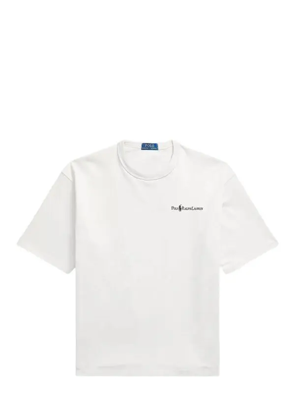 Polo Ralph Lauren Logo-embroidered T-shirt - Neutrals