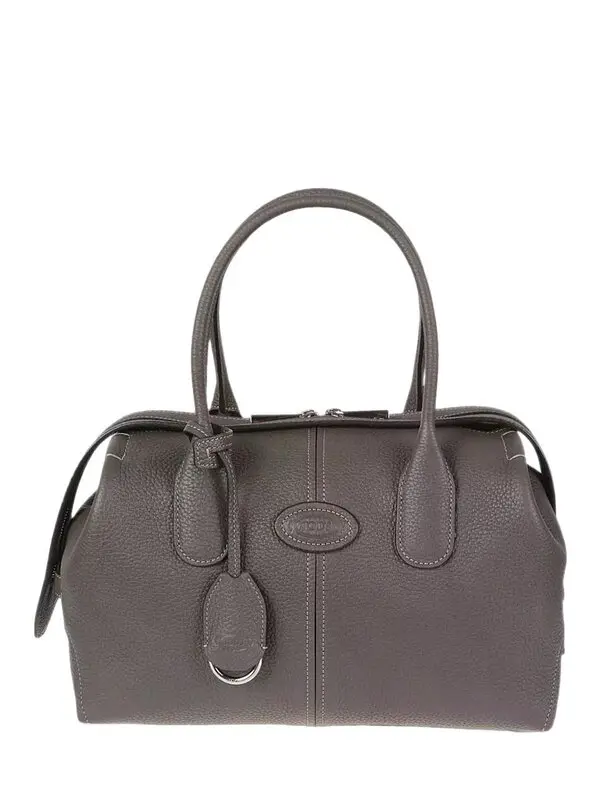 TOD'S Bowling Bag In Leather Small - Brown