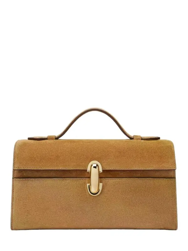 Savette Symmetry Pochette Clutch Bag - Brown