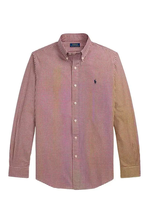 Polo Ralph Lauren Gingham-check Button-down Shirt - Red
