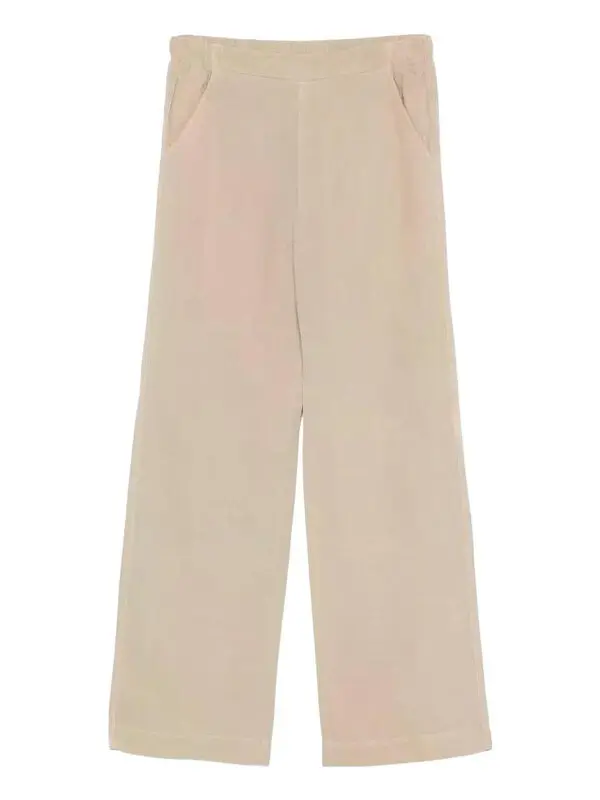 DEHA Elasticated Waistband Palazzo Trousers - Neutrals