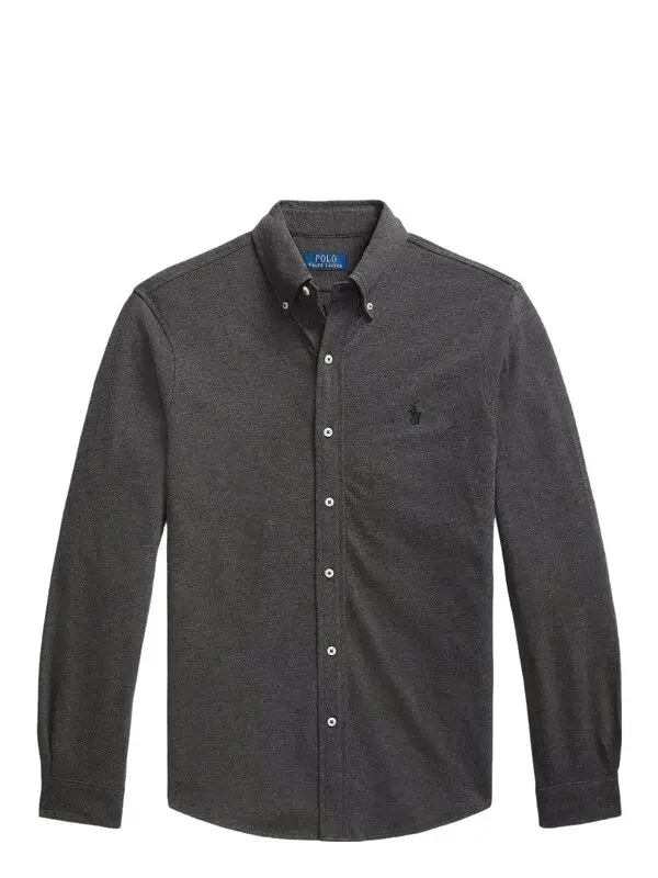 Polo Ralph Lauren Featherweight Mesh Shirt - Grey