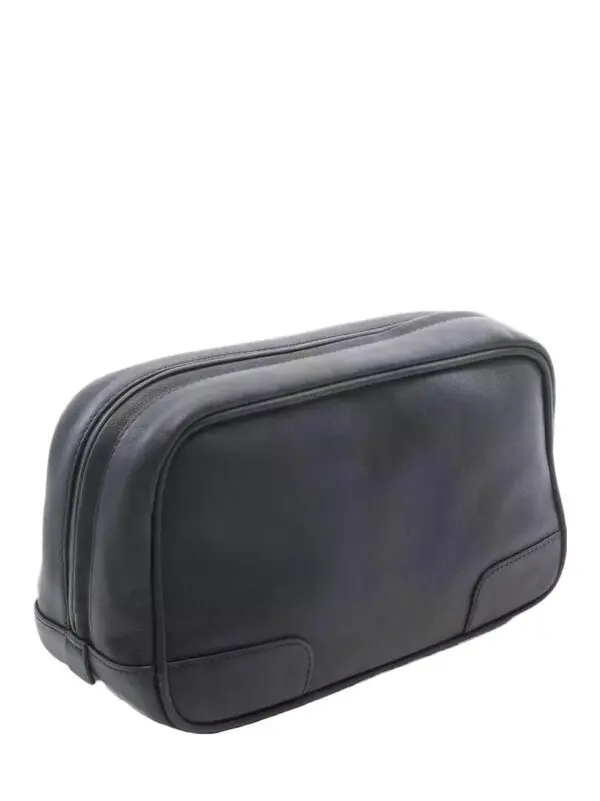 Loewe 2010s Anagram Clutch Bag - Black
