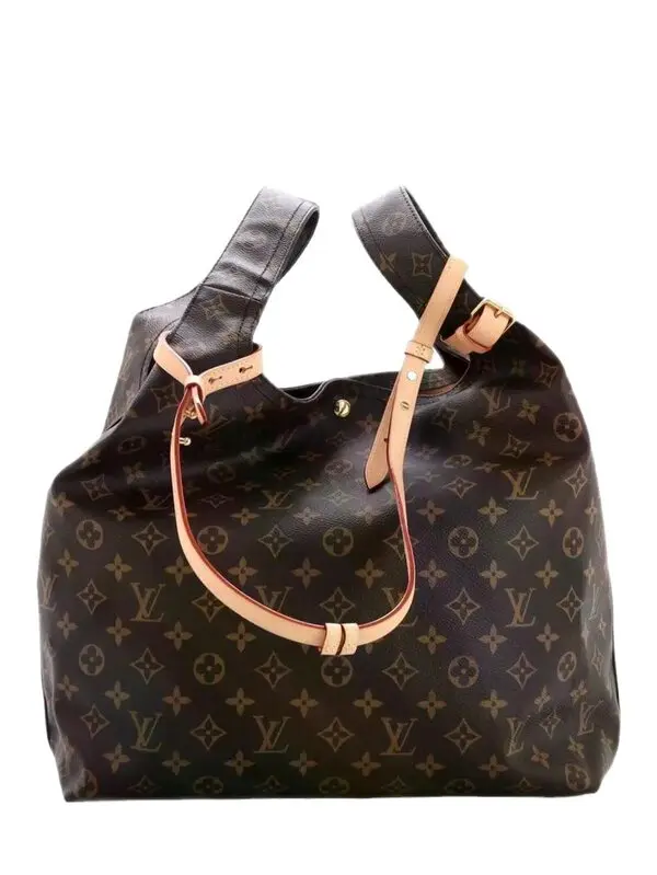 LOUIS VUITTON Atlantis Handbag Monogram Canvas Gm Tote Bag - Brown