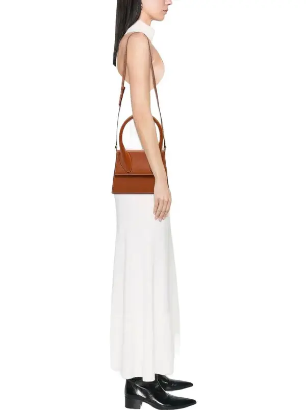 Jacquemus 2000-2026 Leather Le Grand Chiquito Satchel - Brown