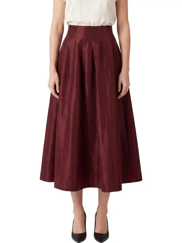 Alberta Ferretti Skirt Colour - Red