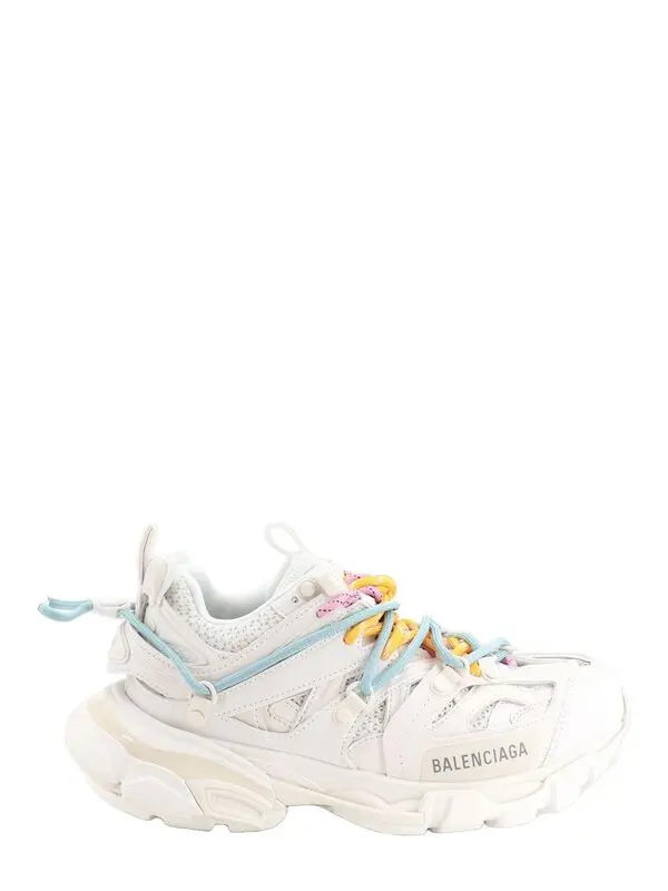 Balenciaga Track Trail Sneakers With Notched Sole - Pink