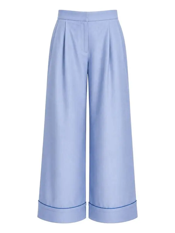 OFUURE Nikki Wide Leg Pants - Blue