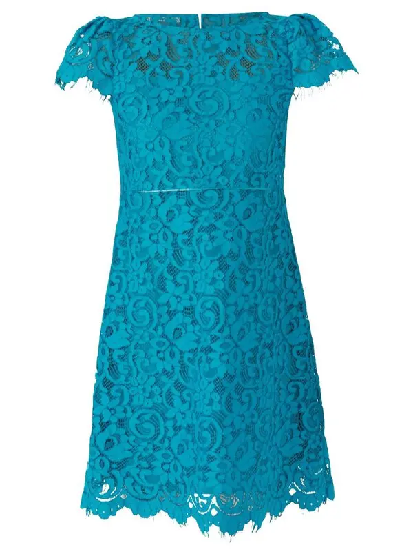 SACHA DRAKE Lucinda Shift Dress In Turquoise - Blue