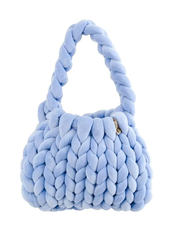 ILLLINA Velvet Statet Bag – Mini Velvet Cake - Blue