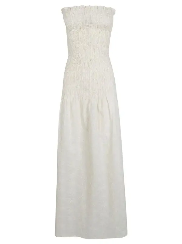 PAR Y ESCALA SL Valerie Dress - White