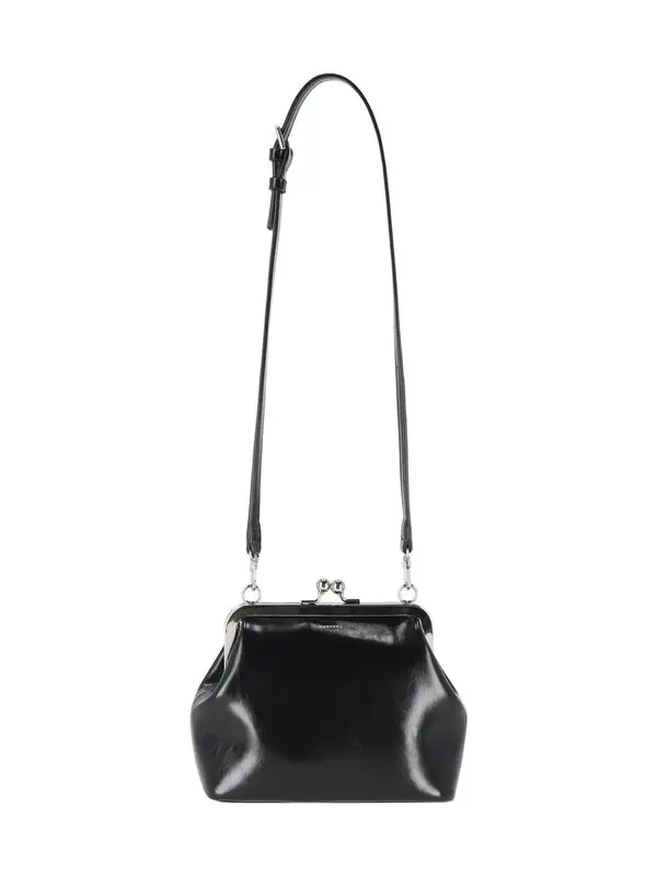 Marhen.j Black / Silver Sally Vegan Leather Black - Black/silver